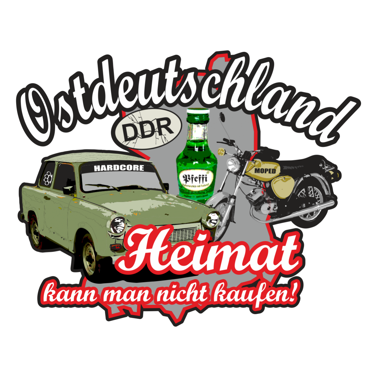 Aufkleber Heimat kann man nicht kaufen! Aufkleber Heimat kann man nicht kaufen!